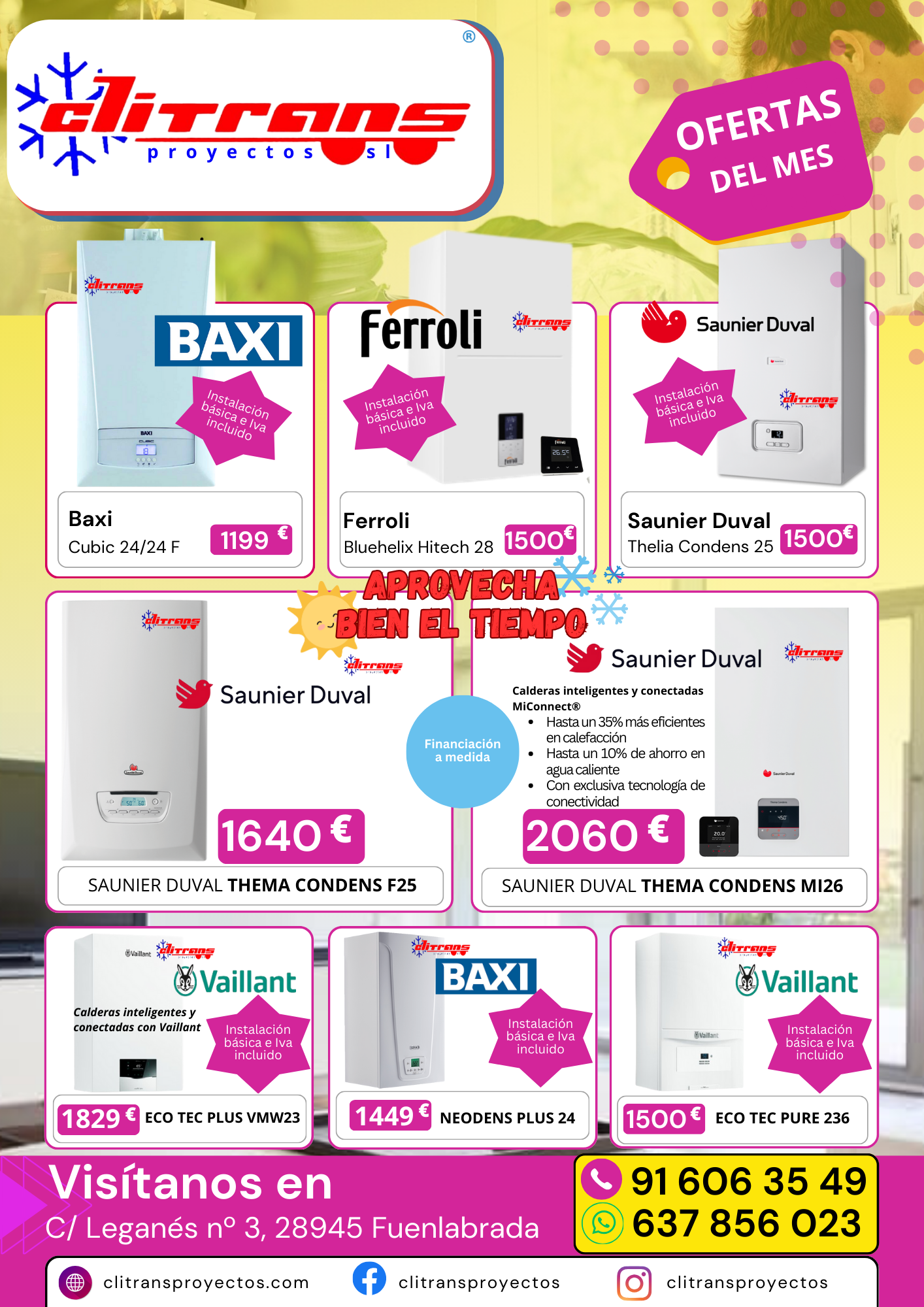 Ofertas actuales - Clitrans Proyectos